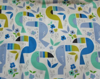 Toucan fabric | Etsy