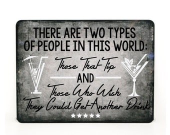 Bartender sign | Etsy