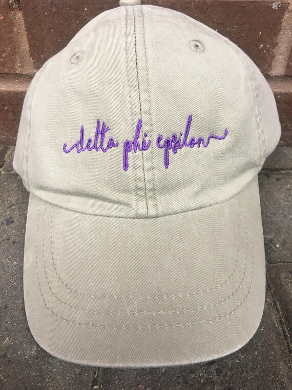 Delta Phi Epsilon Handwriting Script Hat Officially Licensed