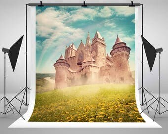 Castle backdrop | Etsy