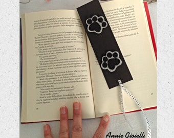 Footprint bookmark | Etsy