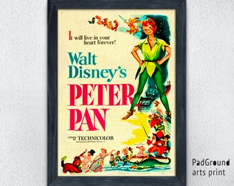 Peter pan print | Etsy