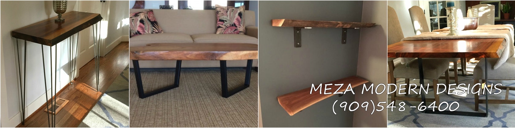 Custom Metal Work Quality Table Legs and by MezaModernDesigns