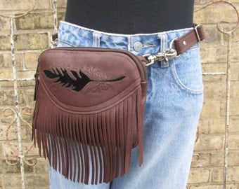 Belt loop purse | Etsy