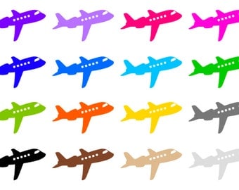 Airplane sticker | Etsy