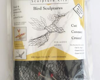 Wire bird sculpture | Etsy