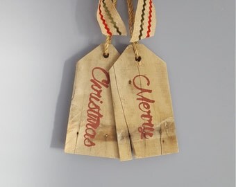 Wood door tags | Etsy