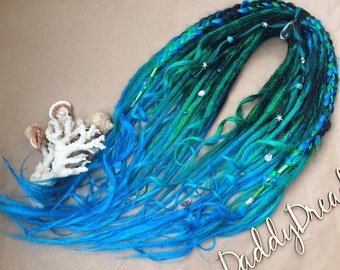 Mermaid dreads | Etsy