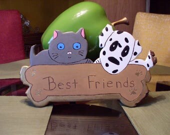 Best friends plaque | Etsy