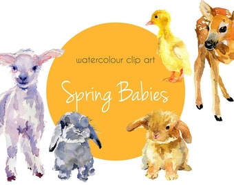 Lamb painting | Etsy