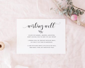 Wishing well cards | Etsy