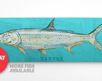 Tarpon art | Etsy