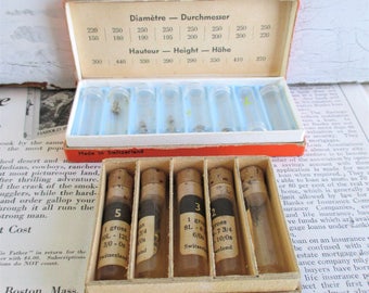 Vintage glass vials | Etsy