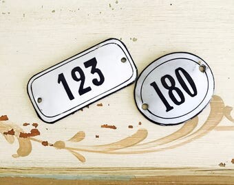 French house numbers | Etsy