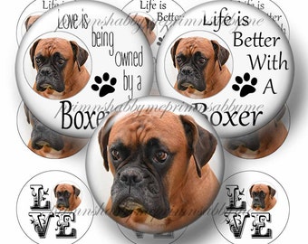 Boxer dog stencil | Etsy