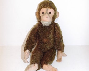 Vintage Stuffed Toy Monkeys | Etsy
