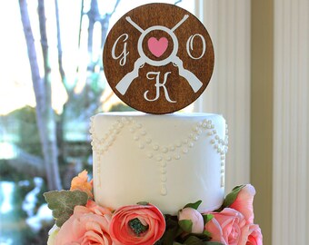 Rifle cake topper | Etsy