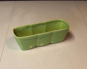 Chartreuse planter | Etsy