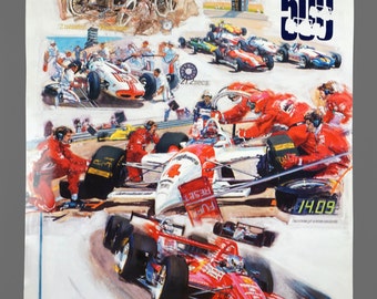 Indy 500 poster | Etsy