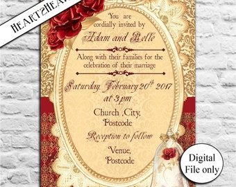 Fairytale invitation | Etsy