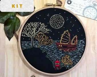 Original Dropcloth Embroidery Sampler