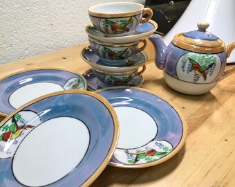 Lusterware tea set | Etsy