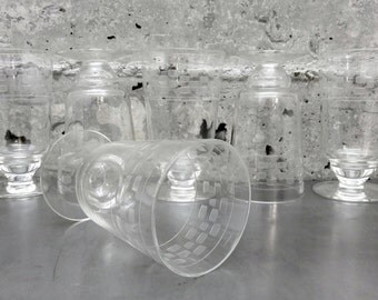 Crystal stemware set | Etsy