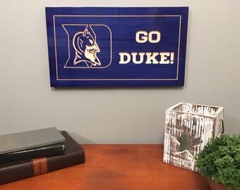Duke sign | Etsy