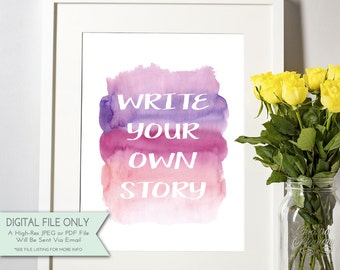 Write your own story | Etsy