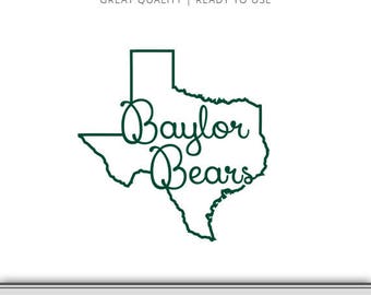 Baylor university | Etsy
