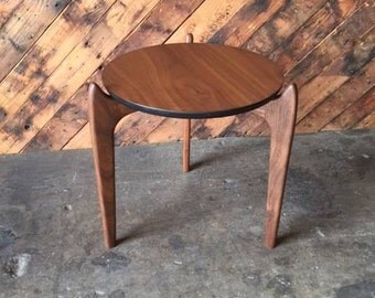 Walnut plant stand | Etsy