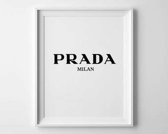 Prada poster | Etsy