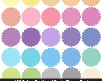 Circle clipart | Etsy