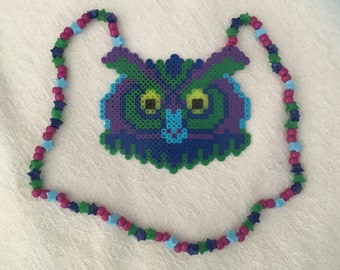 Owl perler beads | Etsy