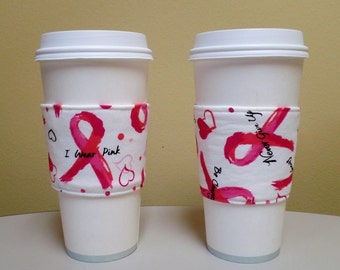 Breast cancer cup | Etsy