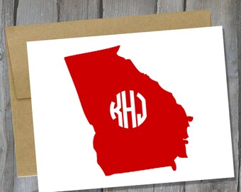 Georgia monogram | Etsy