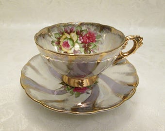 Lusterware tea set | Etsy