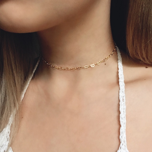 Trendy Chokers & Layered Necklaces by SimpleDaintyJewelry on Etsy