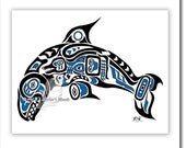 Merlee's Moods Pacific Northwest Coast Native Art by MerleesMoods