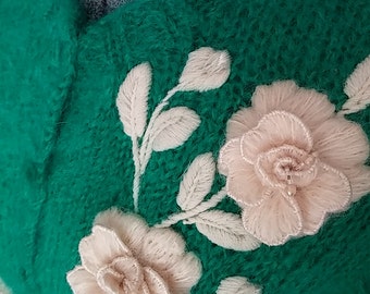 Kelly green rose | Etsy