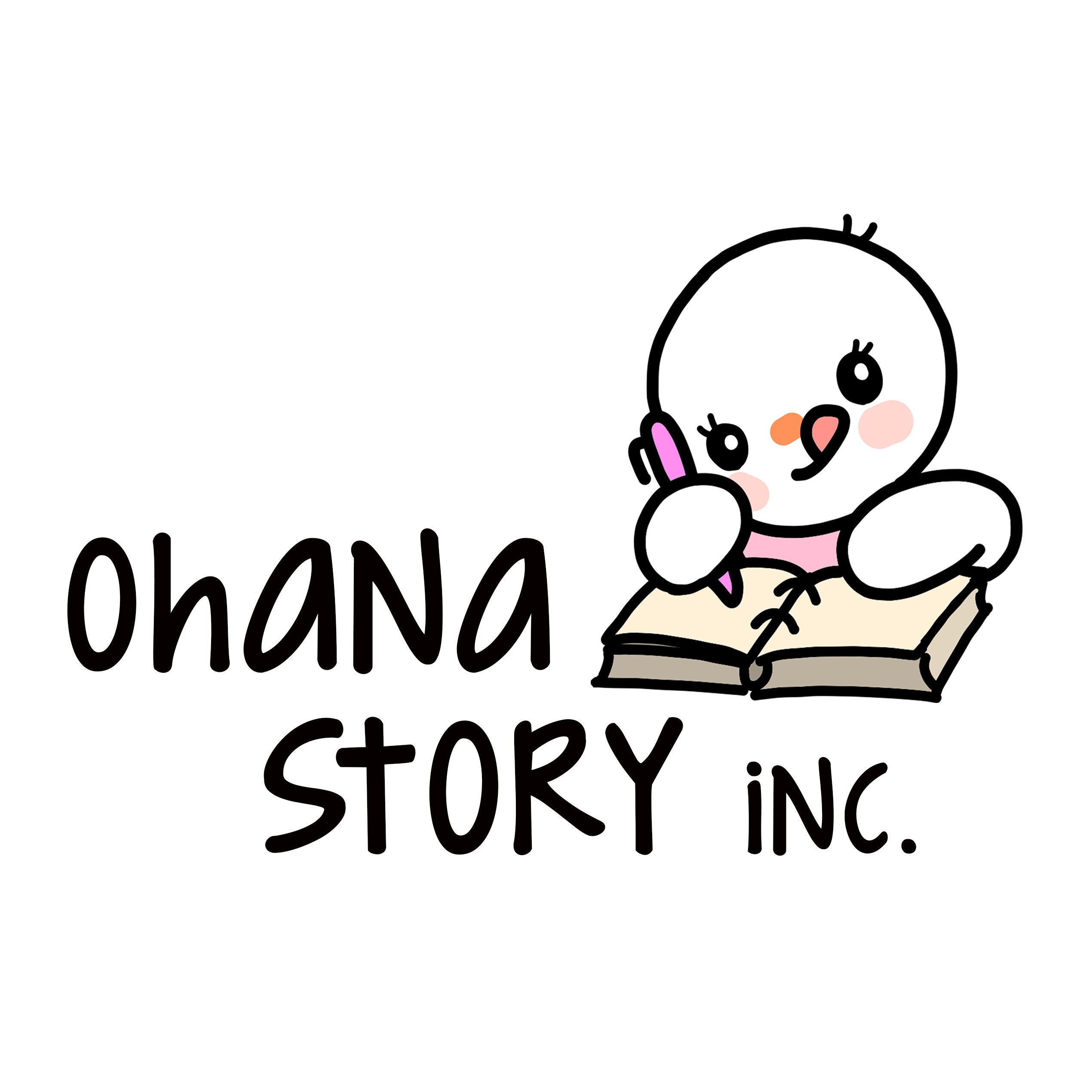 Original hand-drawn stickers based in Vancouver BC by OhanaStory
