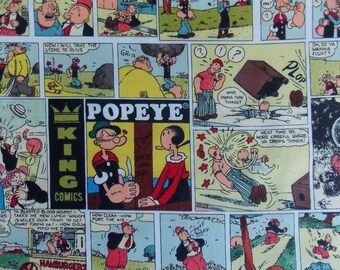Comic strip fabric | Etsy