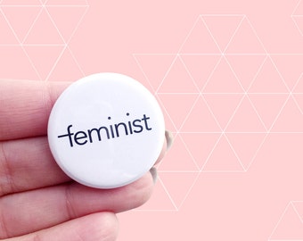 Feminist buttons | Etsy