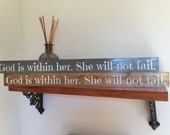 She will not fail | Etsy