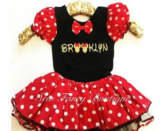 Robe de minnie mouse | Etsy
