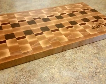 Inlay cutting board | Etsy