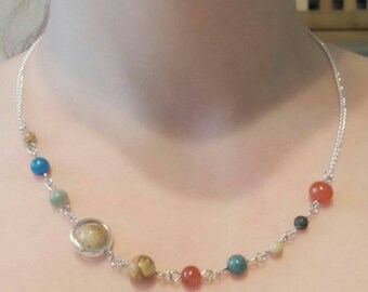 Solar system jewelry | Etsy