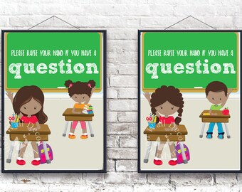 Raise your hand | Etsy