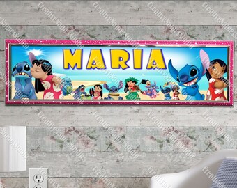 Lilo stitch frame | Etsy