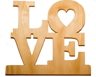 Script Love Wood Sign Wood Sign Art Wooden Love Wood Love